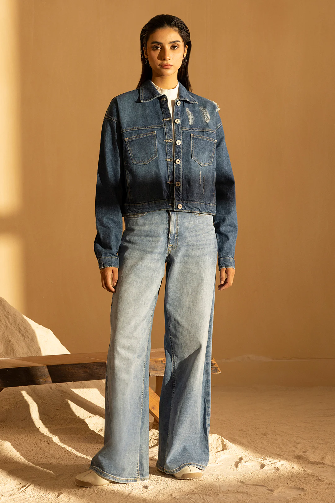 Denim Jacket - 5002 - ZELLBURY